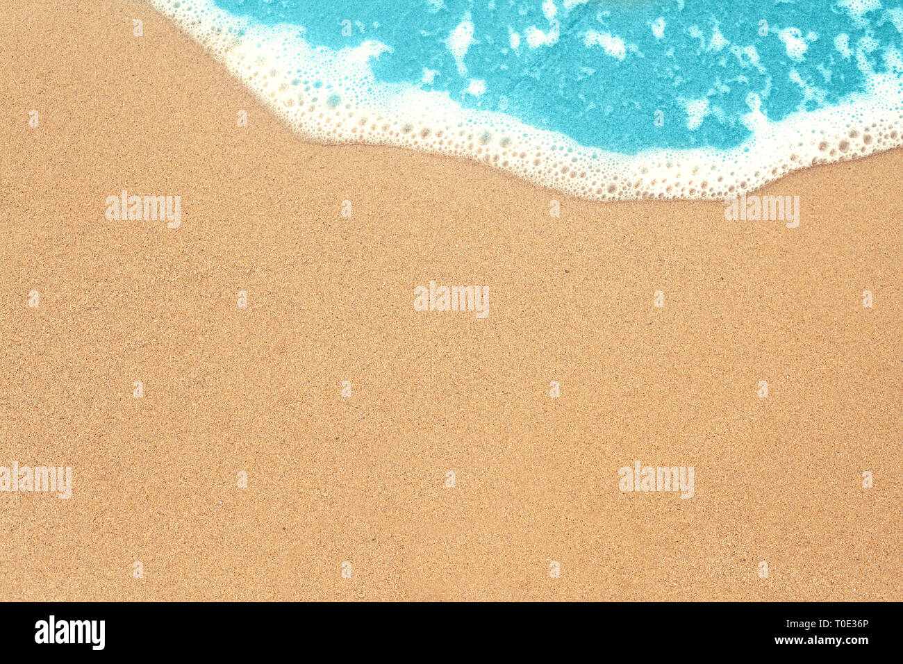Sea sand and surf texture background. Vacation on ocean beach, summer ...