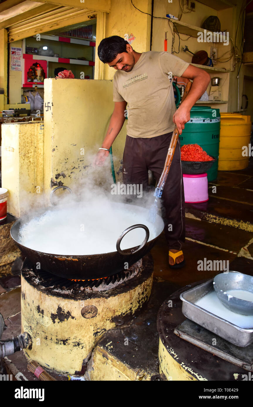 Indain sweet making hi-res stock photography and images - Alamy