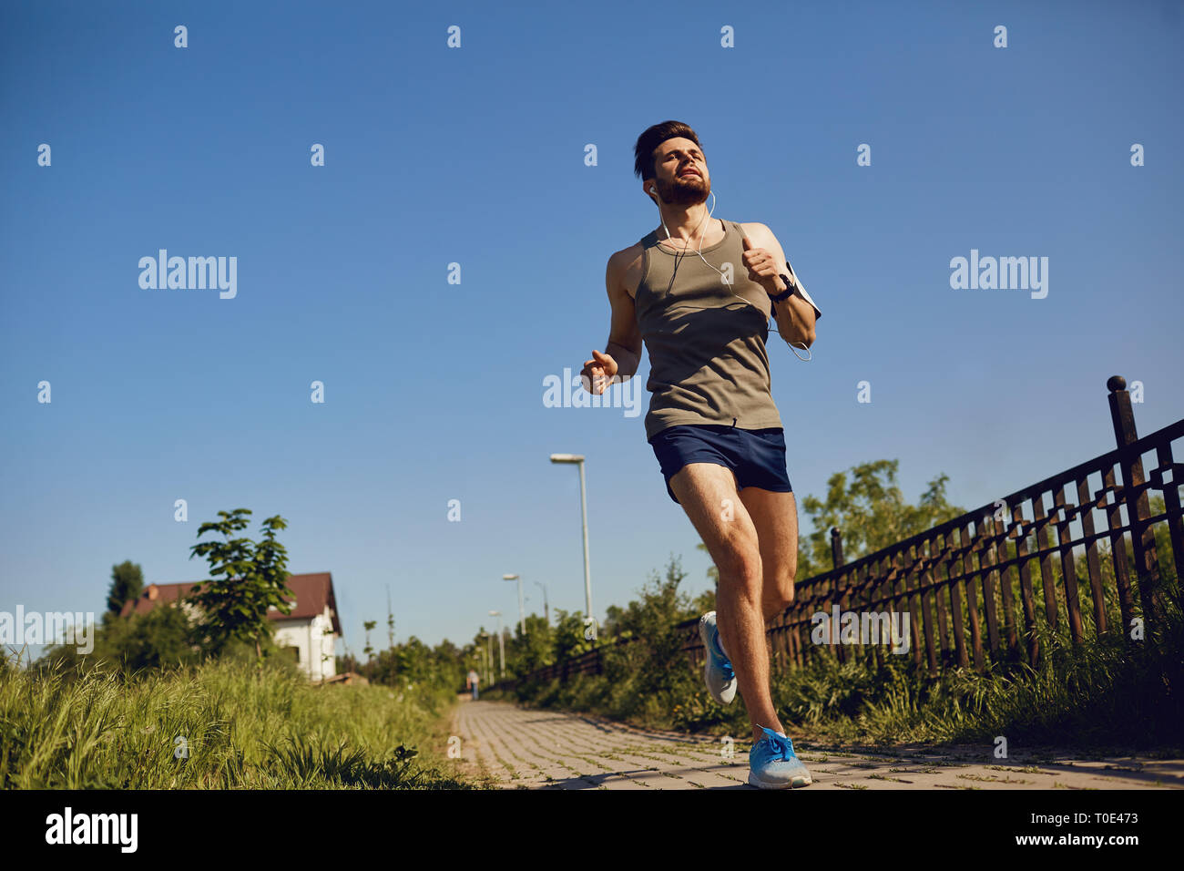 Runner park hi-res stock photography and images - Alamy