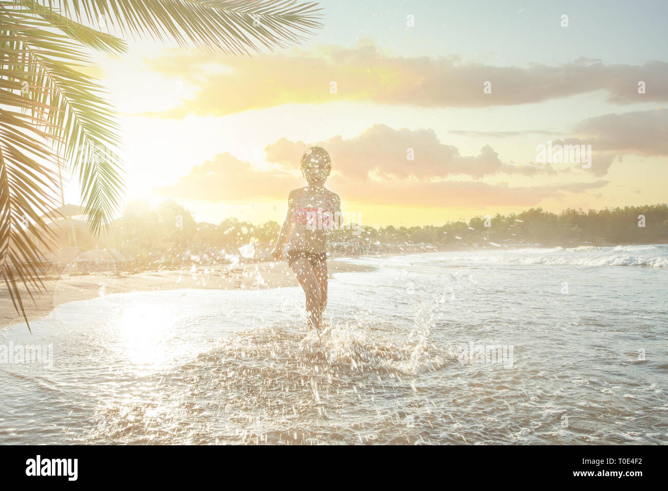 Running Splash High Resolution Stock Photography and Images - Alamy