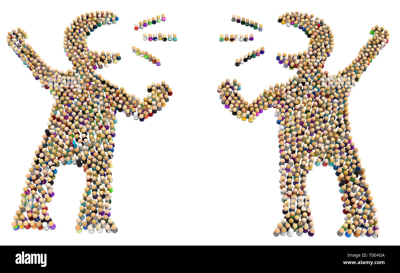 Forming of an opinion hi-res stock photography and images - Alamy