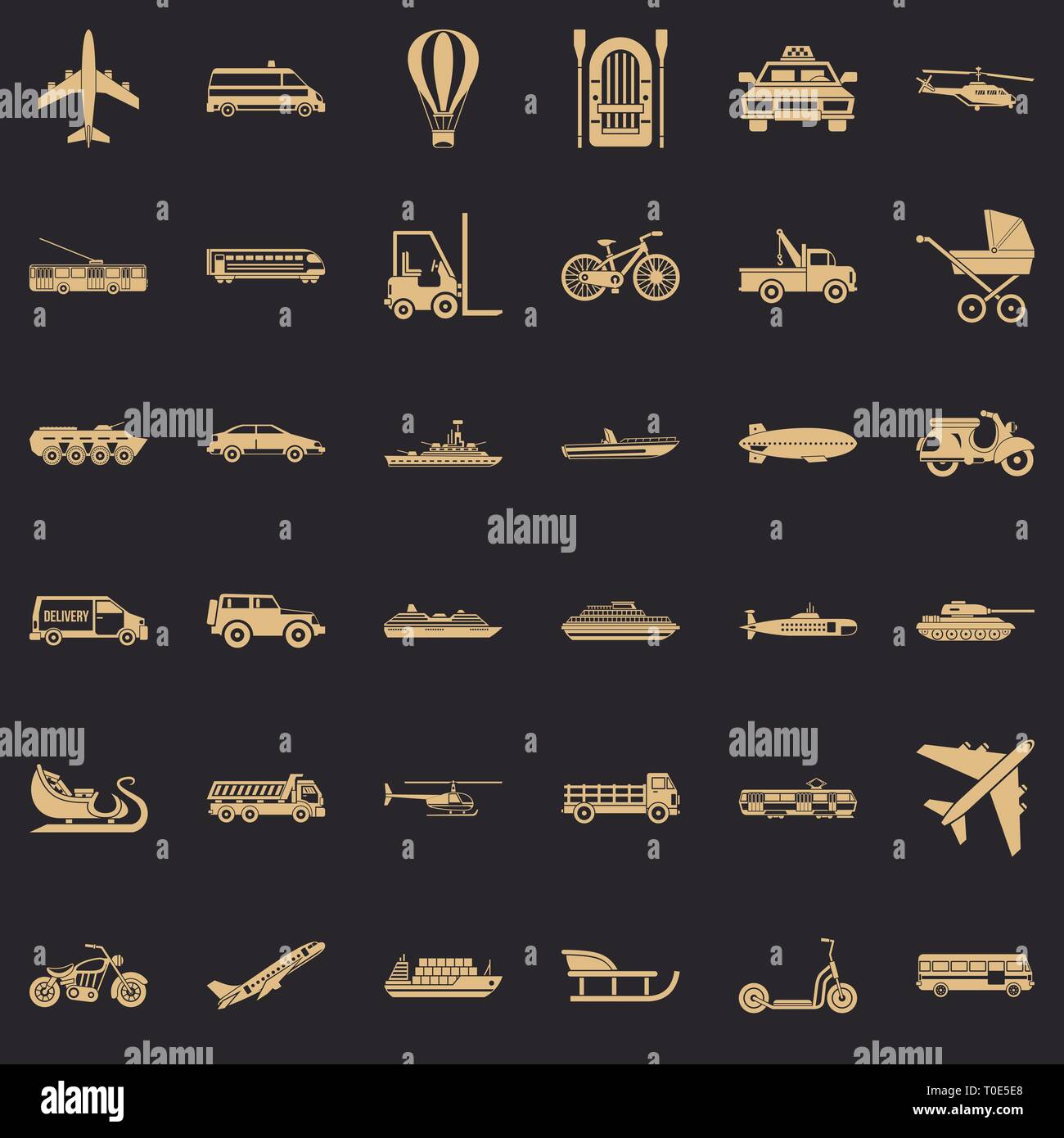 Moving train carriage Stock Vector Images - Alamy