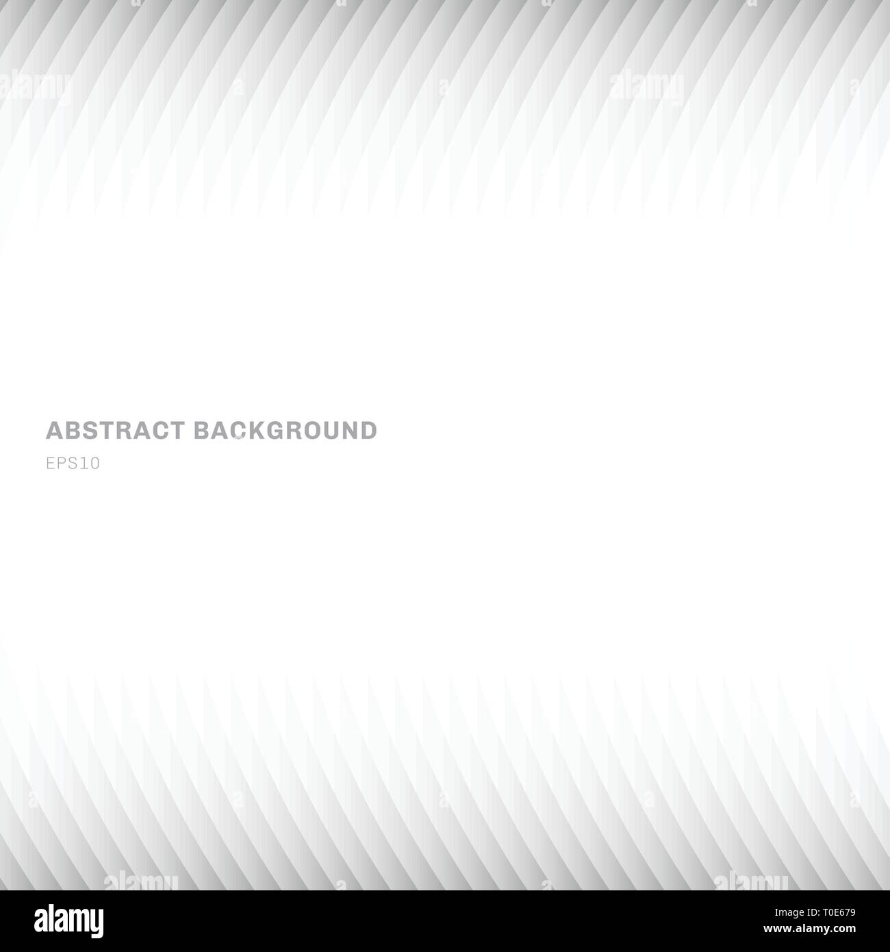 Abstract curve geometric white and gray gradient color background ...