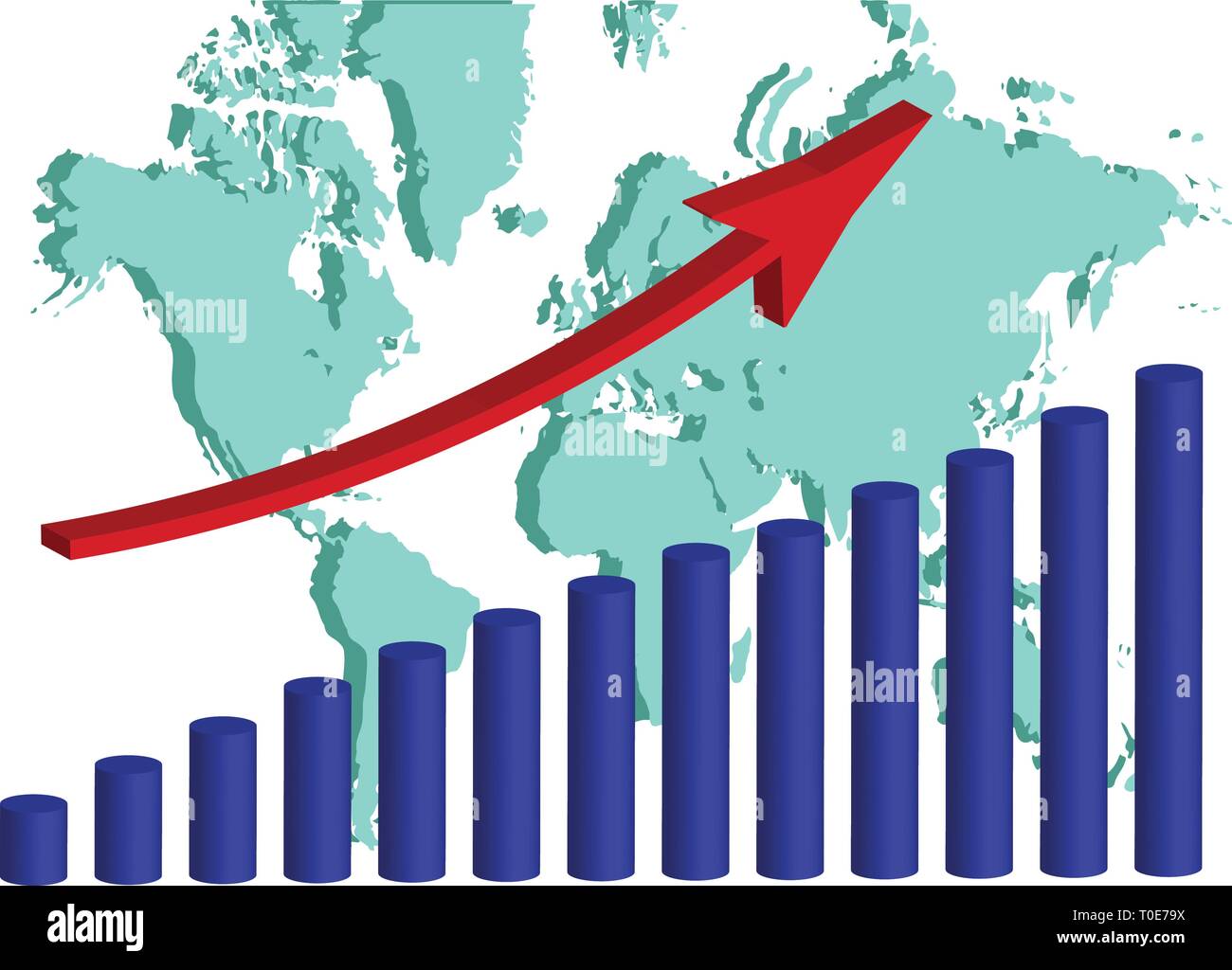 Economical map Stock Vector Images - Alamy