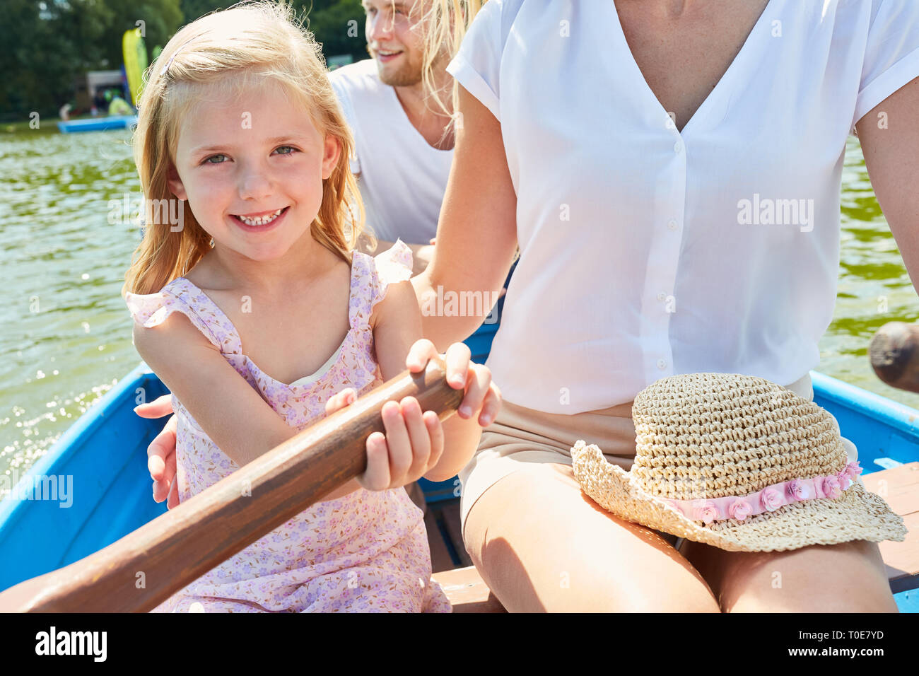 Girl In Rowboat High Resolution Stock Photography and Images - Alamy