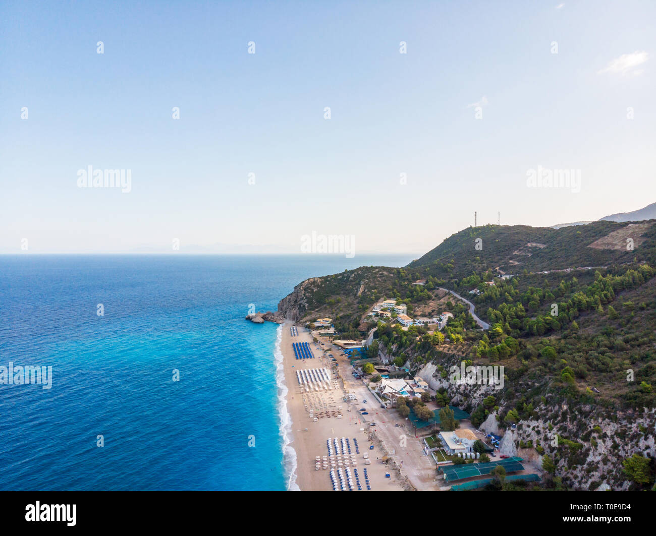 Kathisma Beach, Lefkada Island, Greece. Kathisma Beach is one of the ...