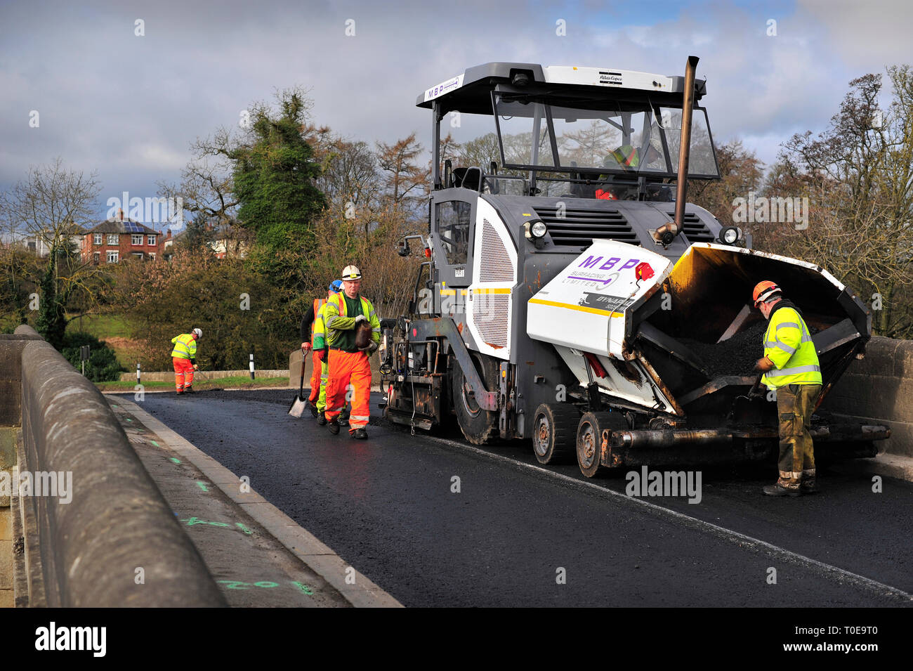 Road Re Surfacing High Resolution Stock Photography and Images - Alamy