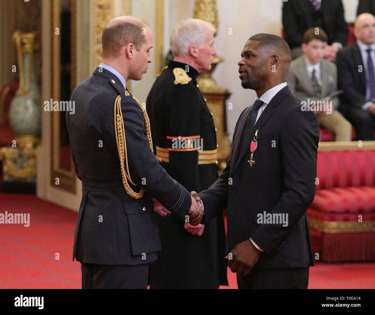 Mark Prince is made an OBE (Officer of the Order of the British Empire ...