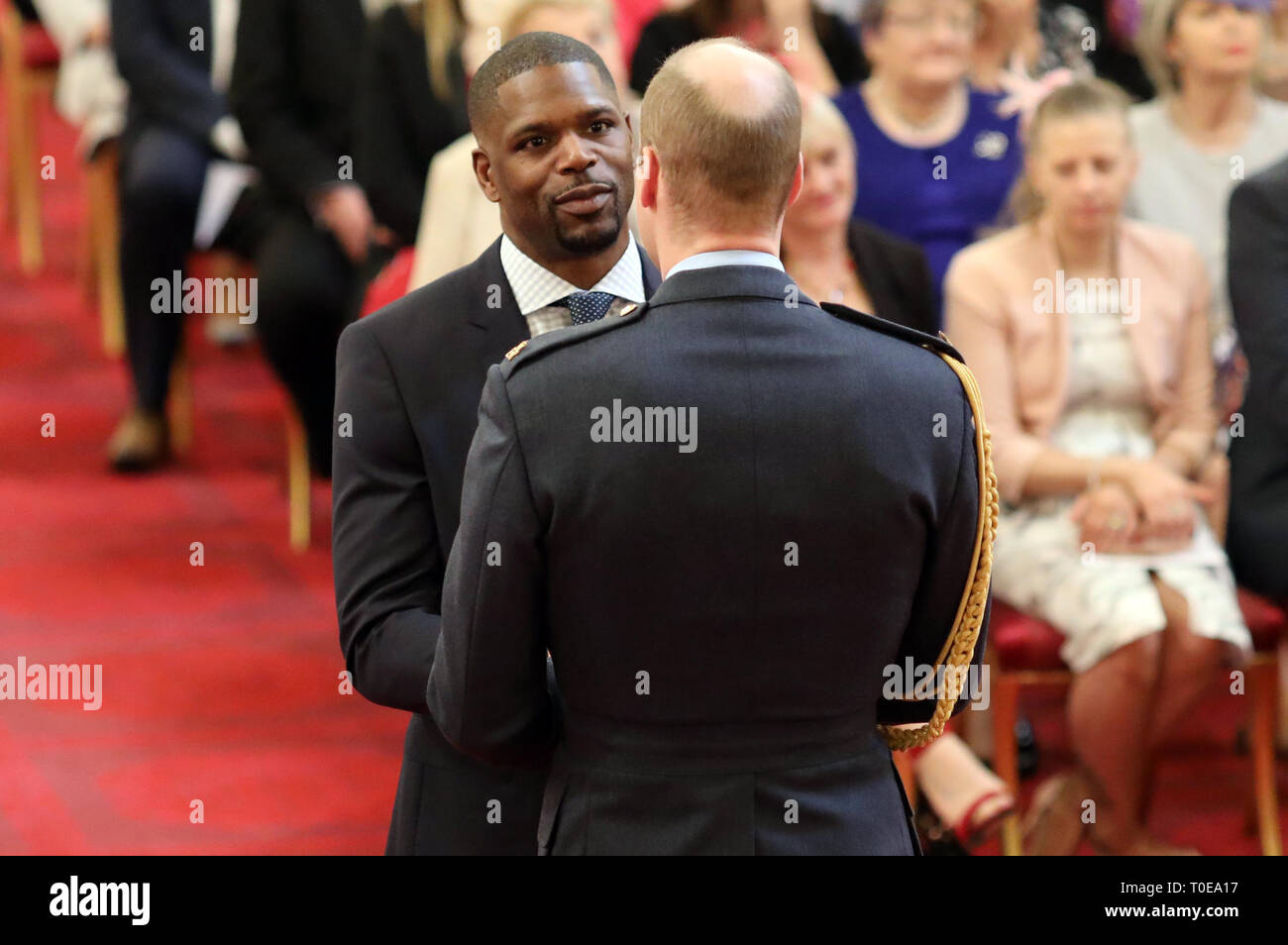 Mark Prince is made an OBE (Officer of the Order of the British Empire ...