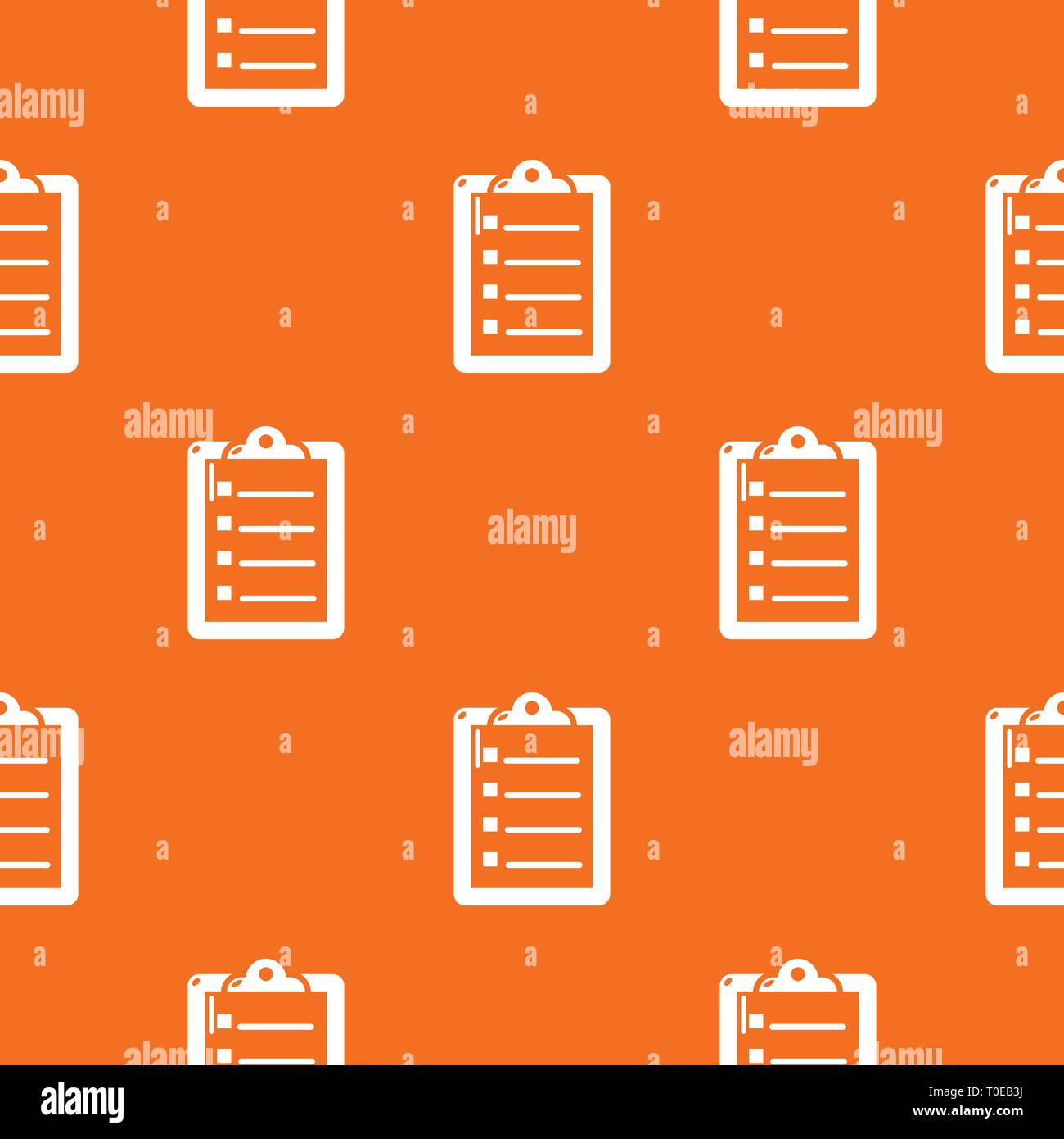 Check list pattern vector orange Stock Vector Image & Art - Alamy