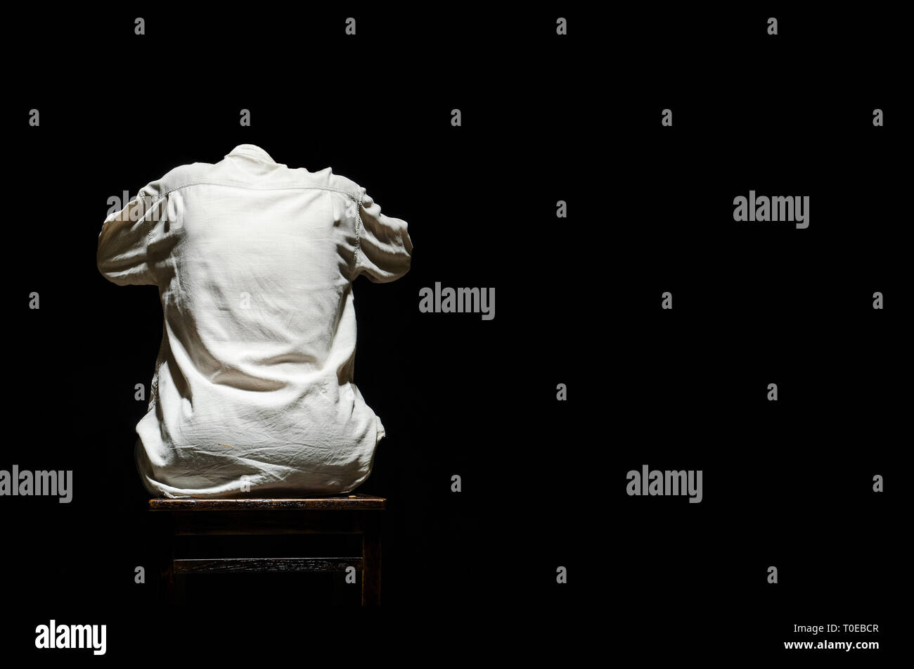 Ghost sitting on chair hi-res stock photography and images - Alamy