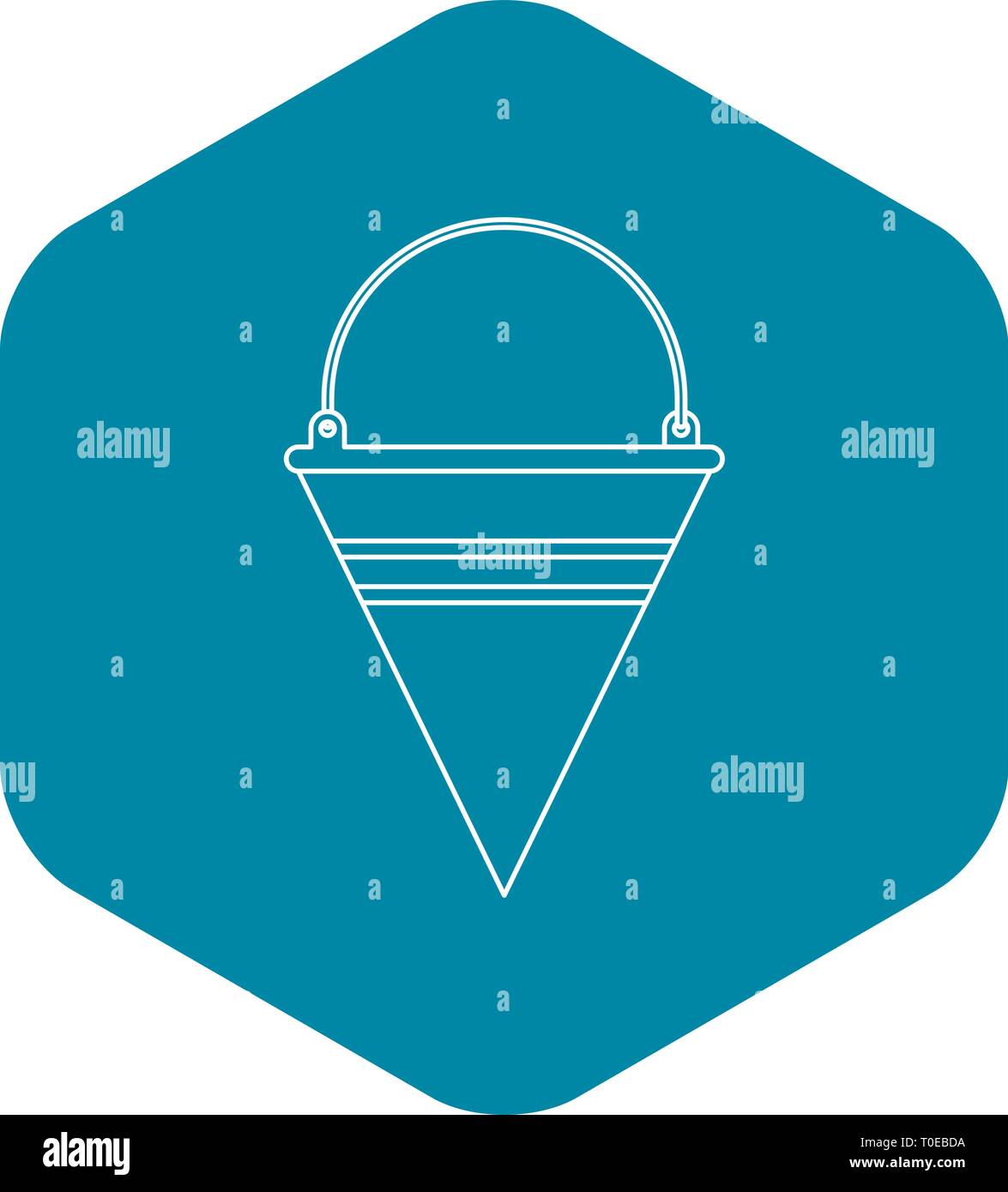 Fire sand bucket Stock Vector Images - Alamy