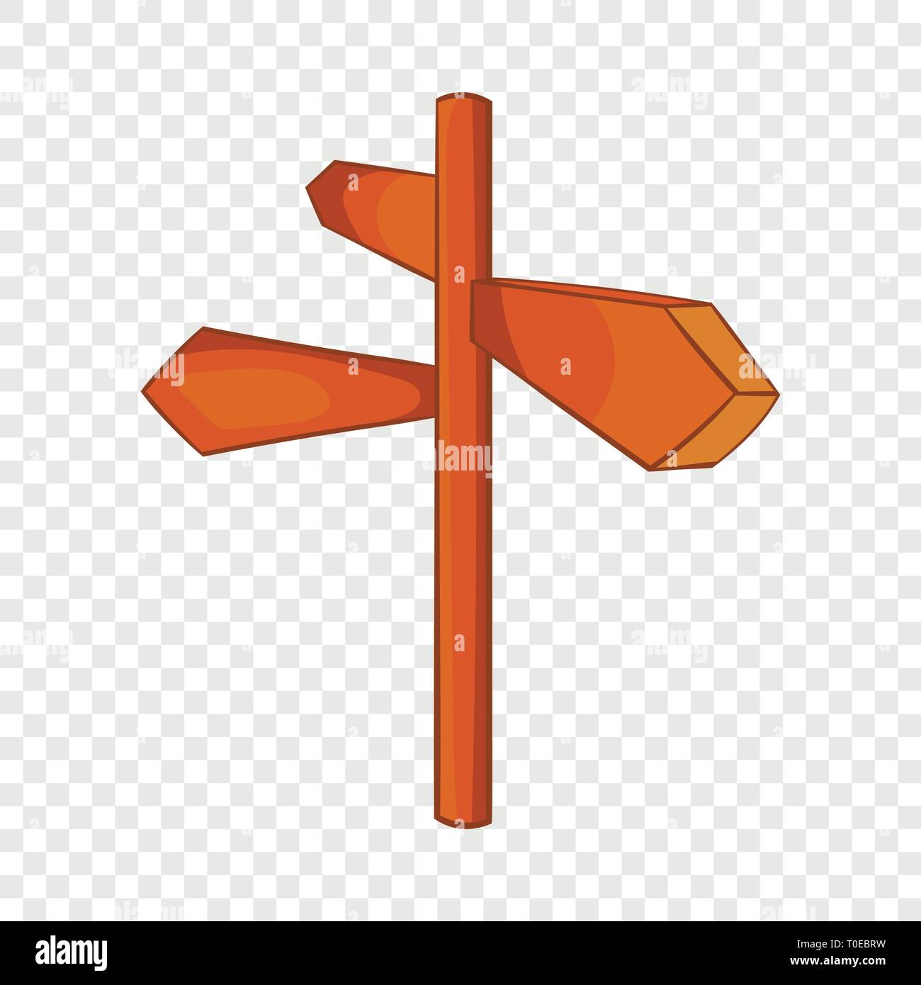 Road sign icon, cartoon style Stock Vector Image & Art - Alamy