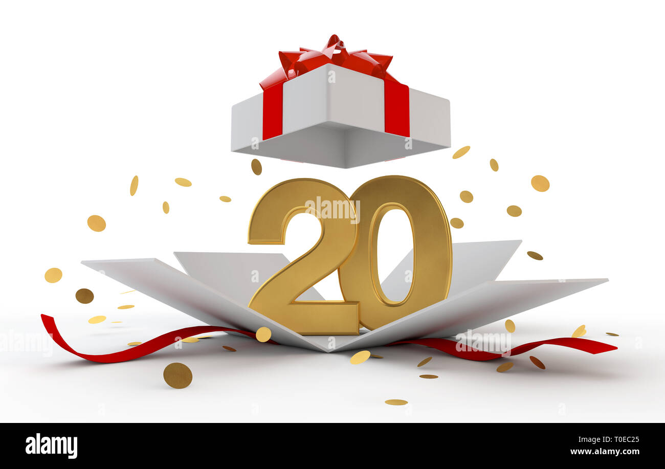 20th birthday illustration hi-res stock photography and images - Alamy