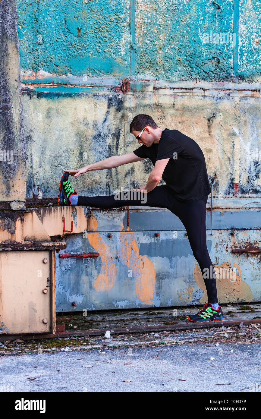 Streching hand hi-res stock photography and images - Alamy