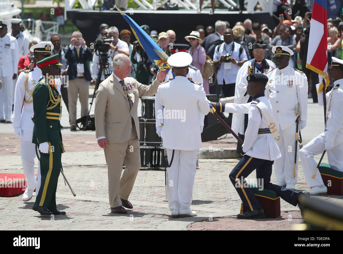 Barbados coast guard hi-res stock photography and images - Alamy