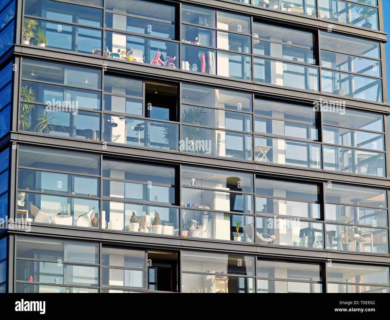 Architecture buildings modern ancoats tower skyscraper hi-res stock ...