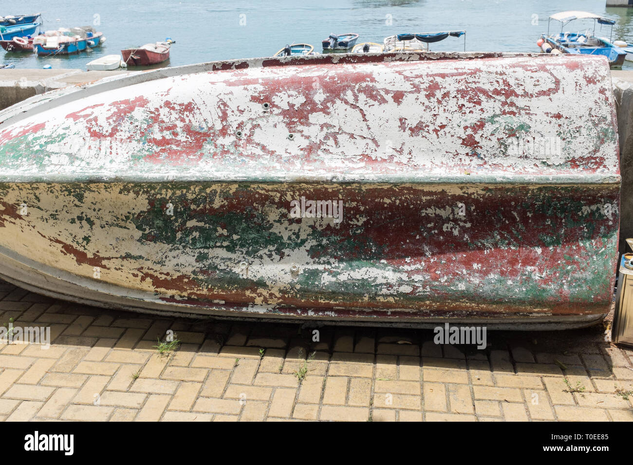 Scratched boat bottom hi-res stock photography and images - Alamy