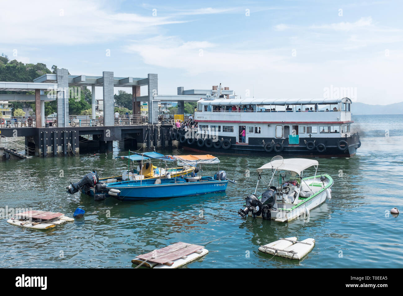 Small ferry boats hi-res stock photography and images - Alamy
