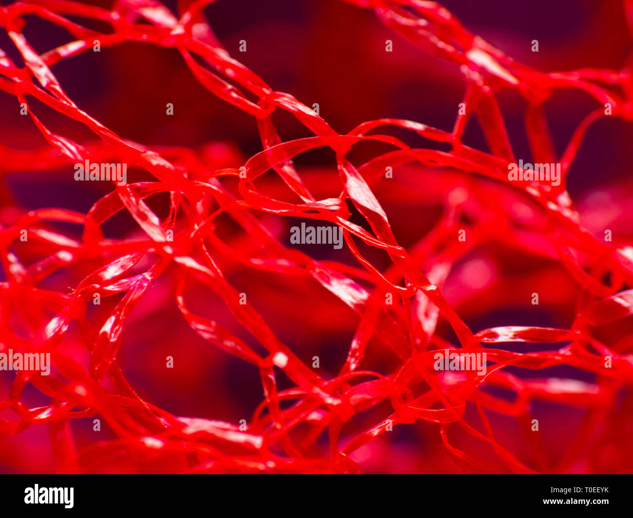 Extreme close up, macro of material for background or texture Stock ...