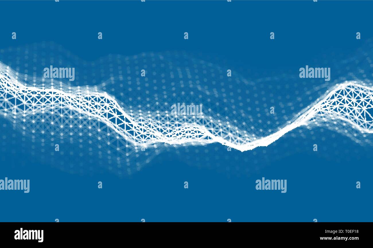 Abstract blue background. Elegant vector illustration for presentation ...