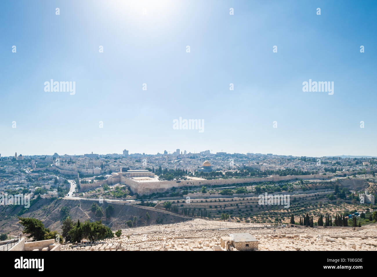 Cityscape of Jerusalem Stock Photo - Alamy