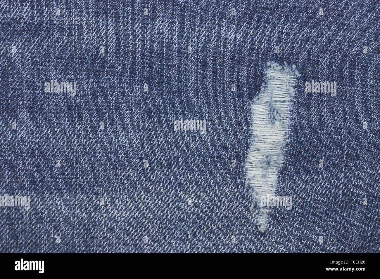 Denim ripped blue jeans texture. Abstract background faded jeans Stock ...