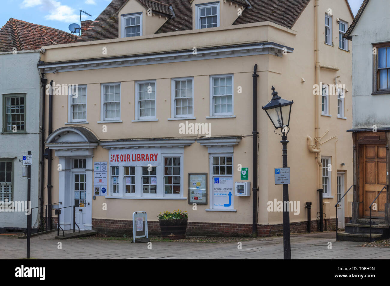 thaxted village, high street, essex, england, uk gb Stock Photo - Alamy