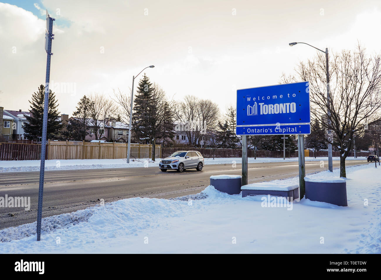 Welcome To Toronto Sign High Resolution Stock Photography and Images ...