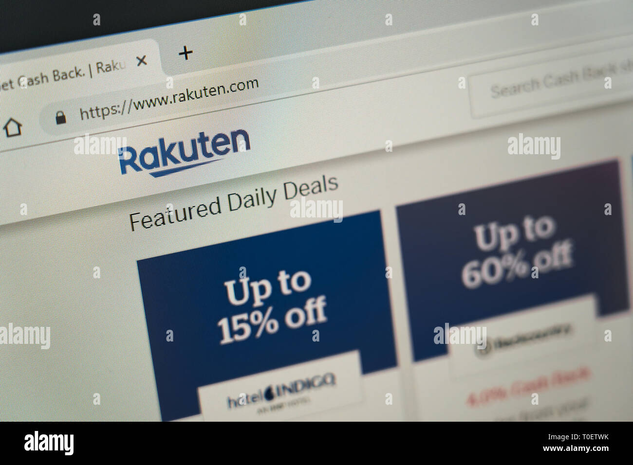 Rakuten online shopping hi-res stock photography and images - Alamy