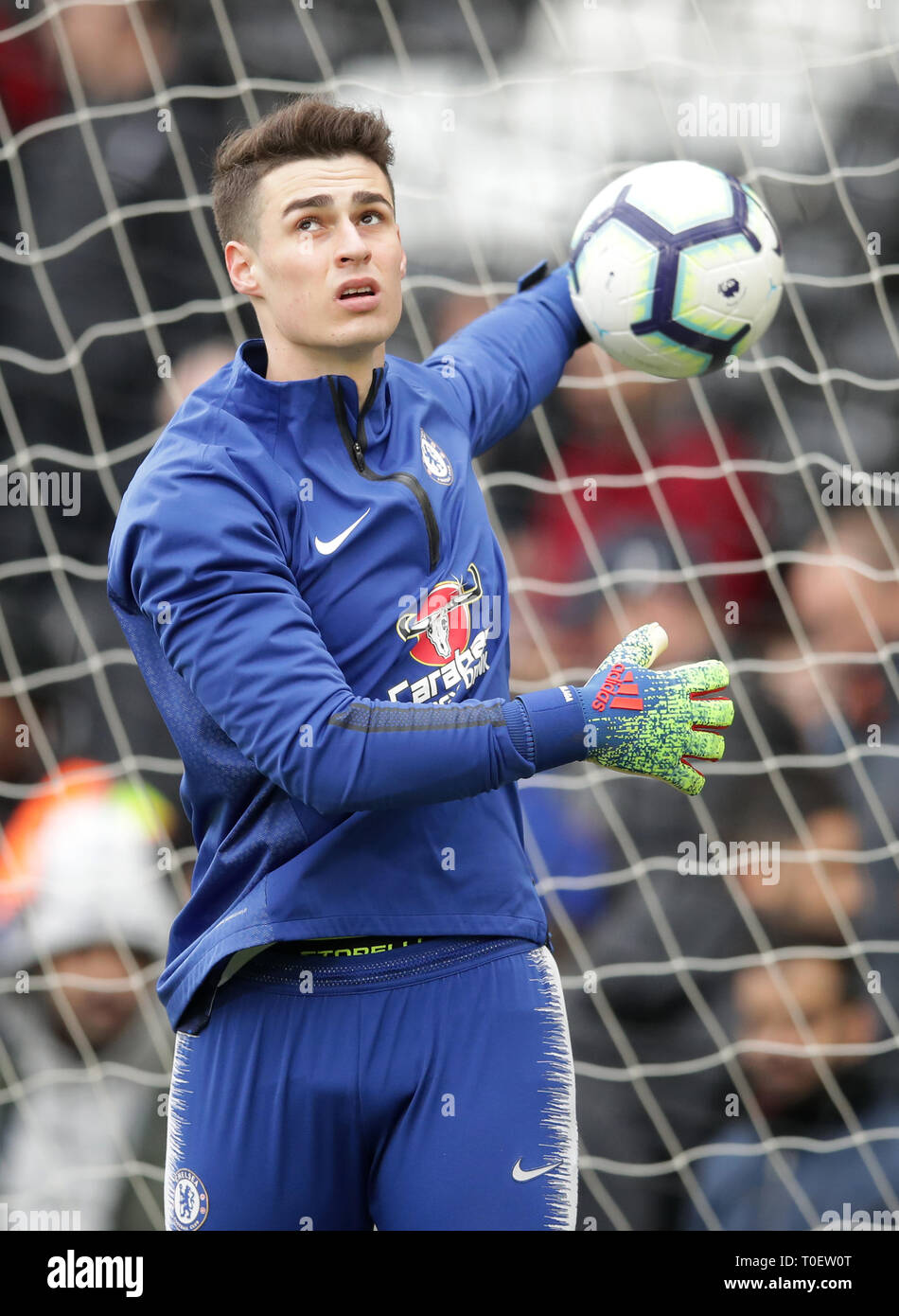 Chelsea goalkeeper Kepa Arrizabalaga Stock Photo - Alamy