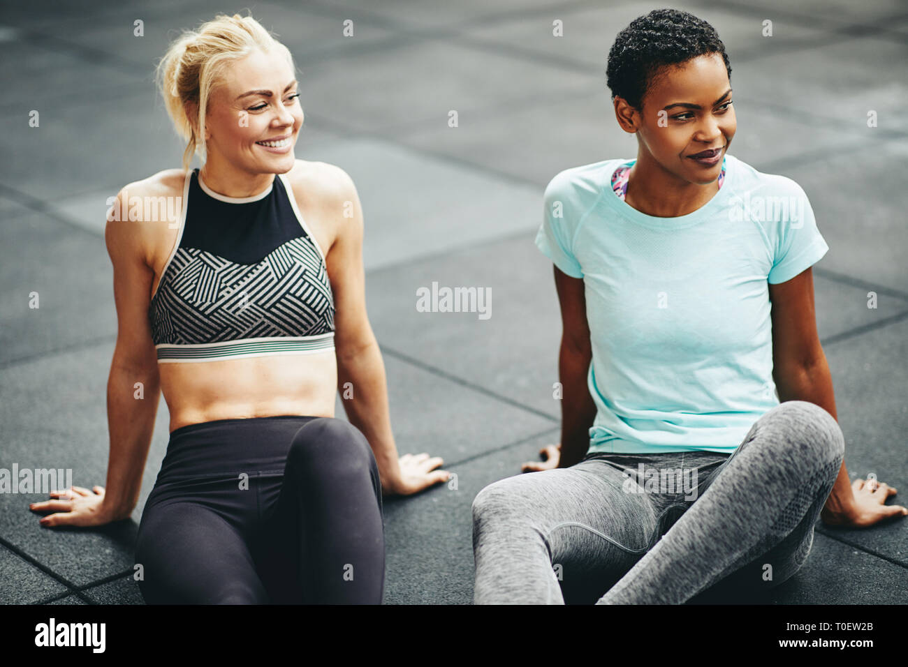 Two friends resting club in hi-res stock photography and images - Alamy