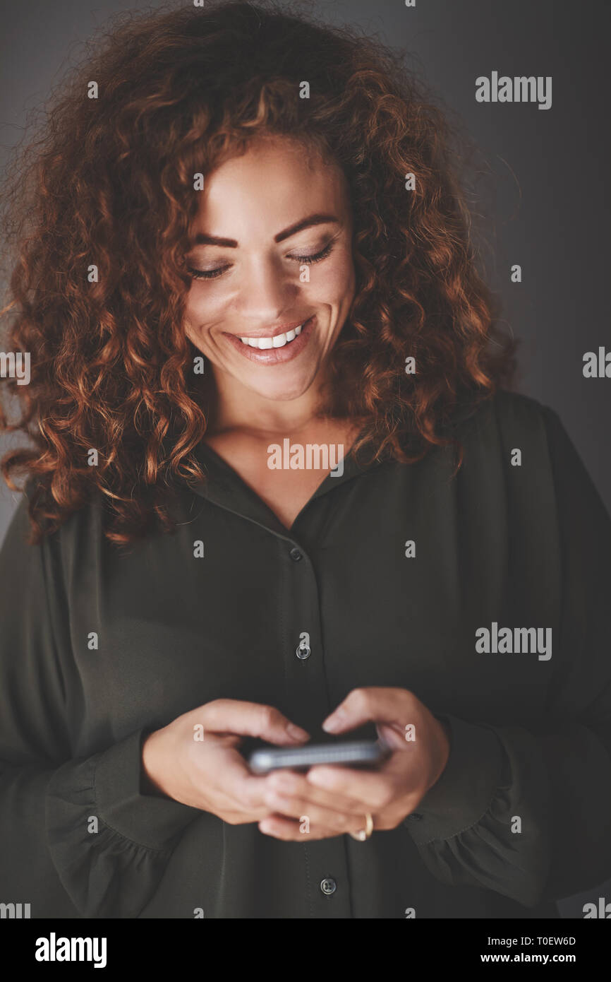 Curly hair text hi-res stock photography and images - Alamy