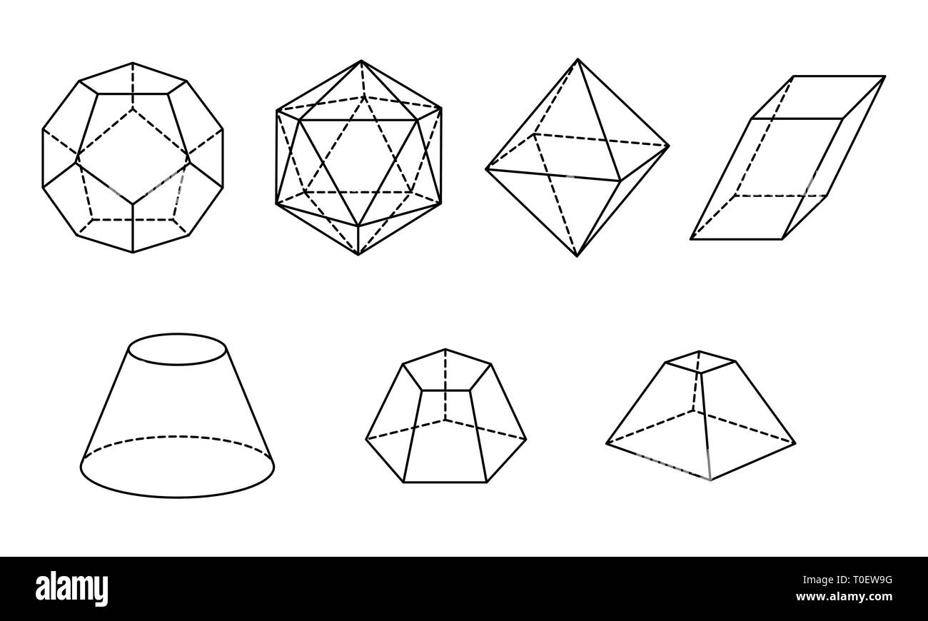 Polyhedrons hi-res stock photography and images - Alamy