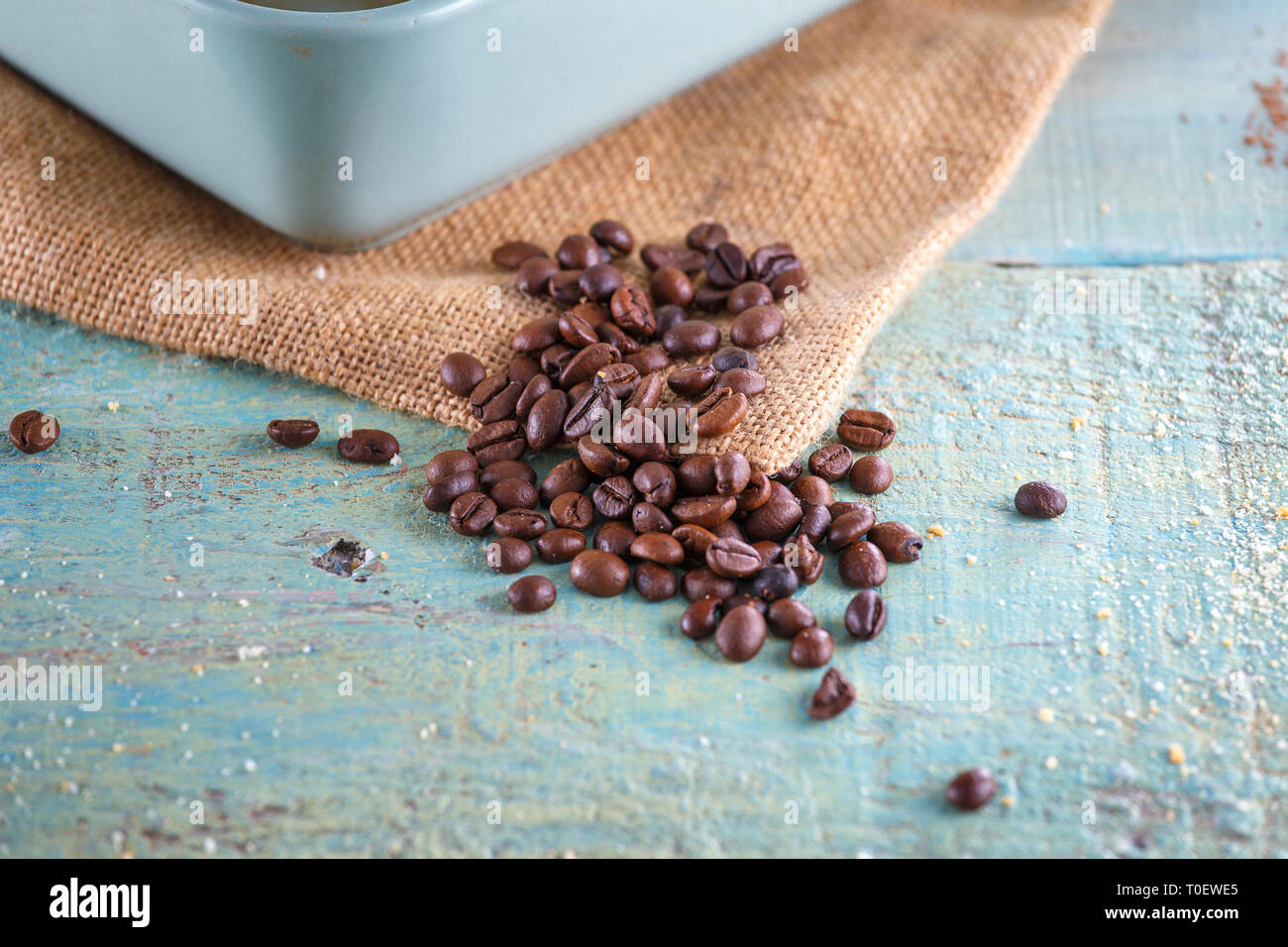 Granos de cafe horizontal hi-res stock photography and images - Alamy