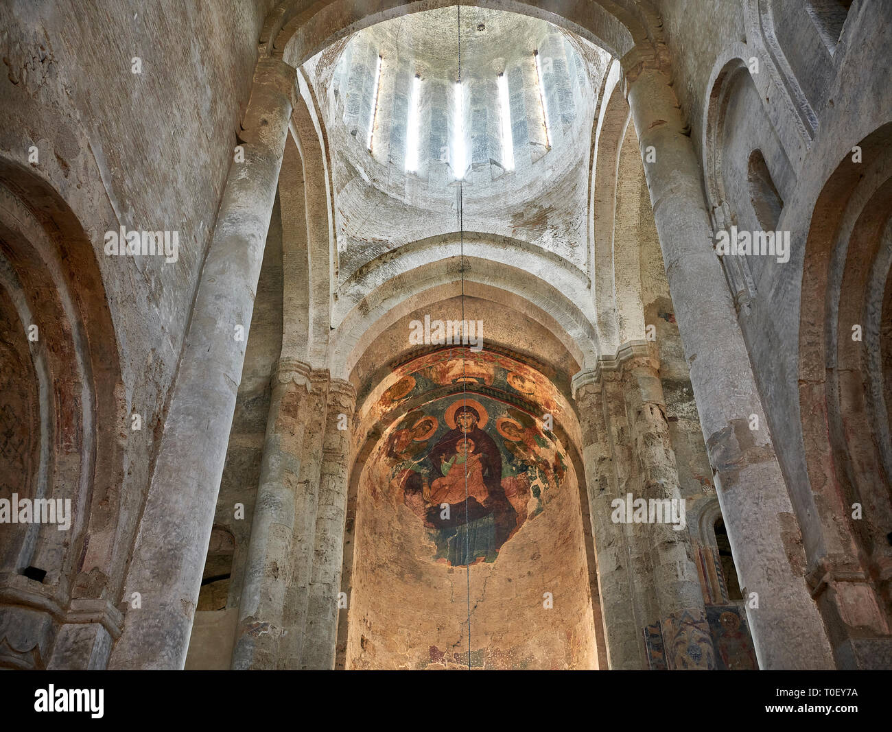 Pictures & images of the medieval interior frescoes of the Alaverdi St ...