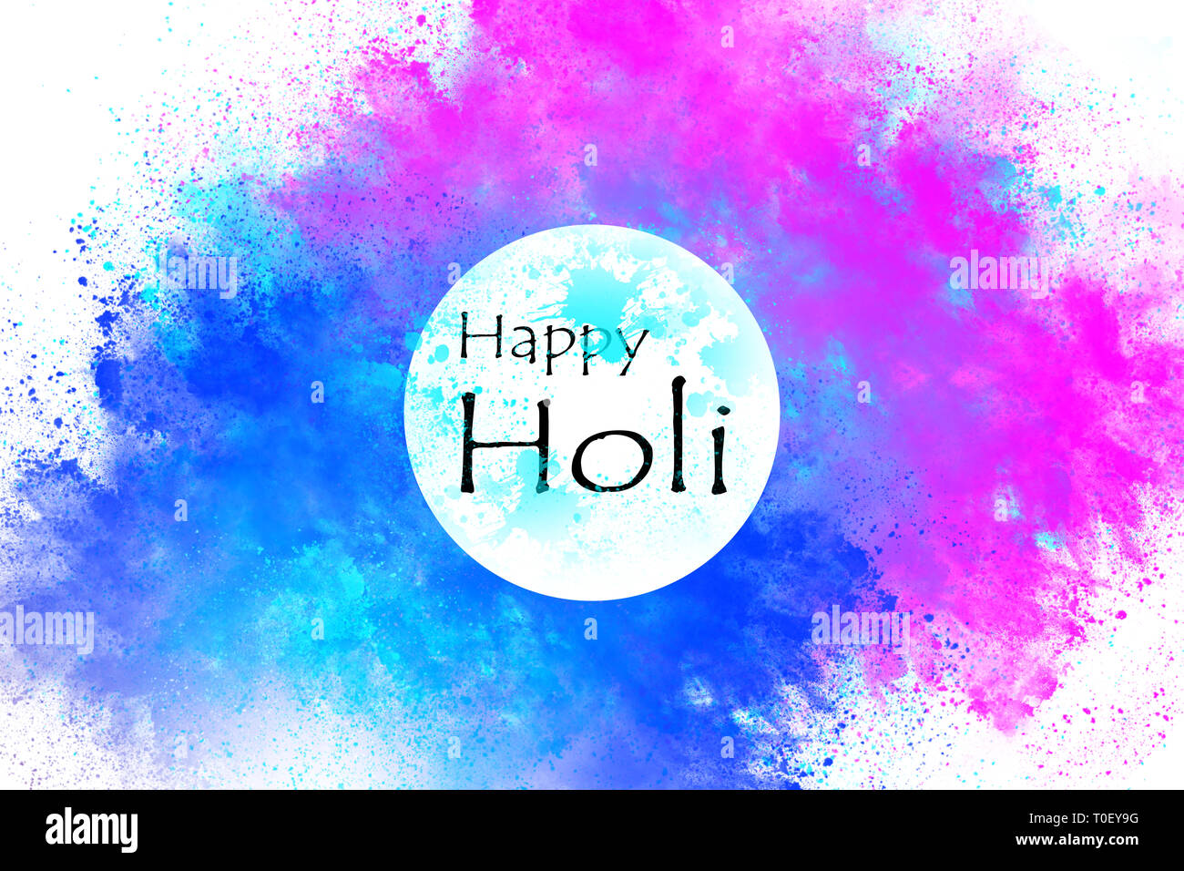 Holi vector hi-res stock photography and images - Alamy