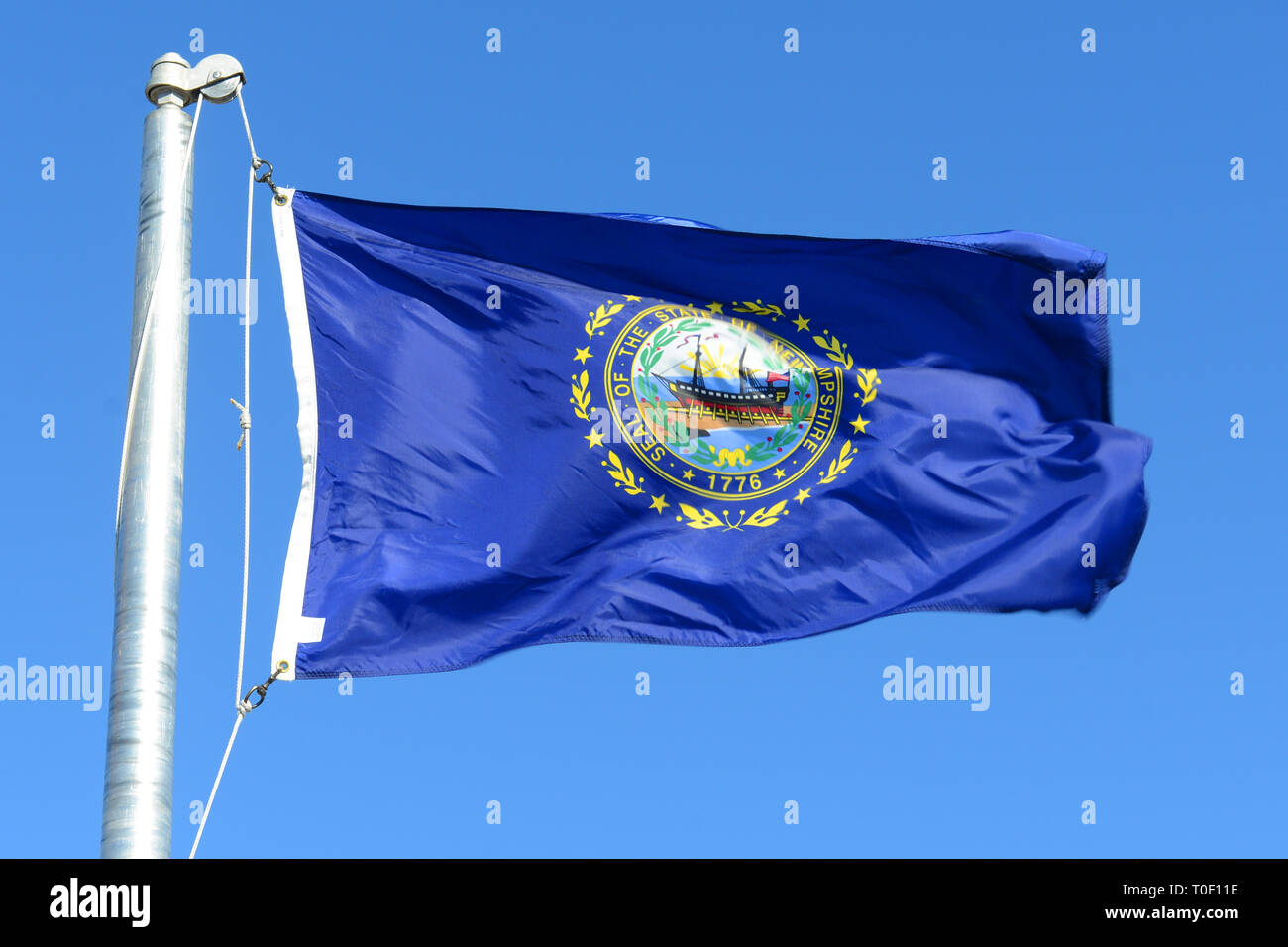 New hampshire state flag hi-res stock photography and images - Alamy