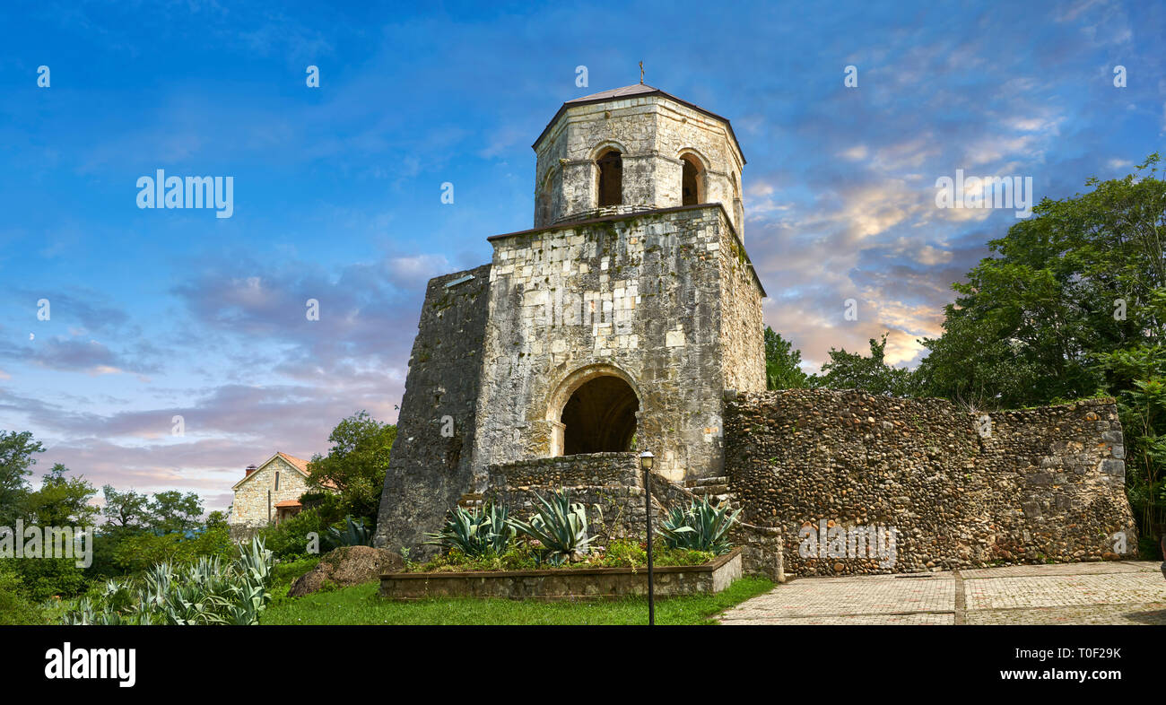 Picture & image of the medieval Khobi Monastery Gate House & bell Tower ...