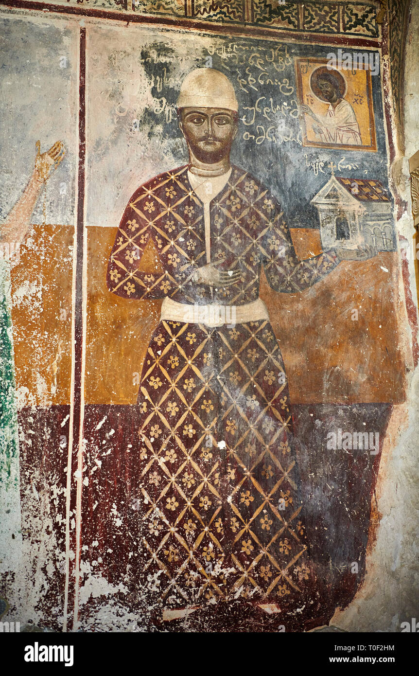 Picture & image the interior medieval frescoes of Khobi Georgian ...