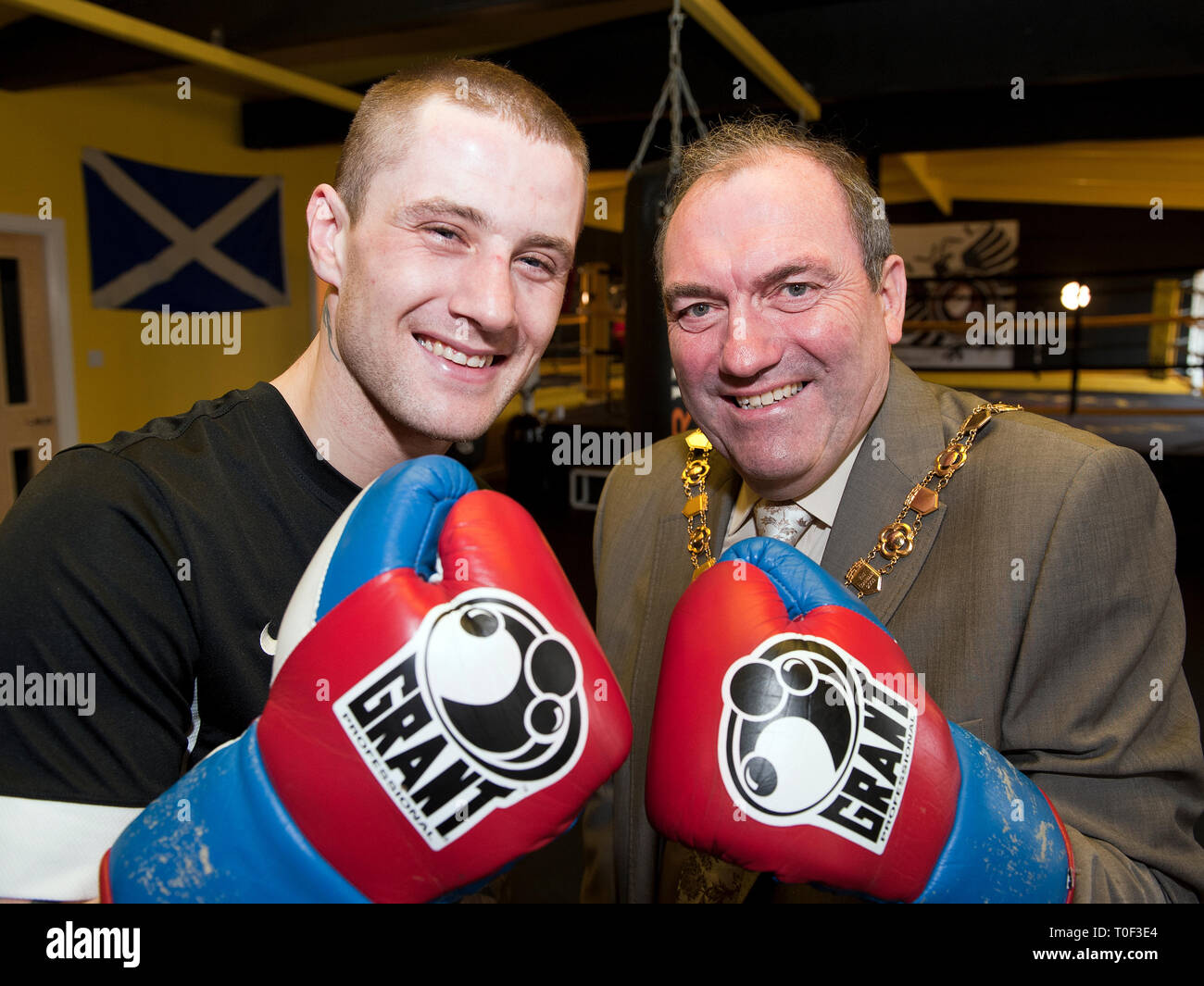 FREE FIRST USE Provost Tom Curley of North Lanarkshire Council opens ...