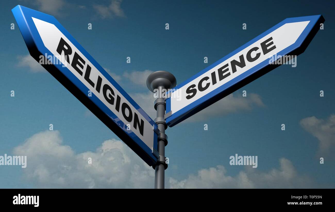 Religion and science hi-res stock photography and images - Alamy