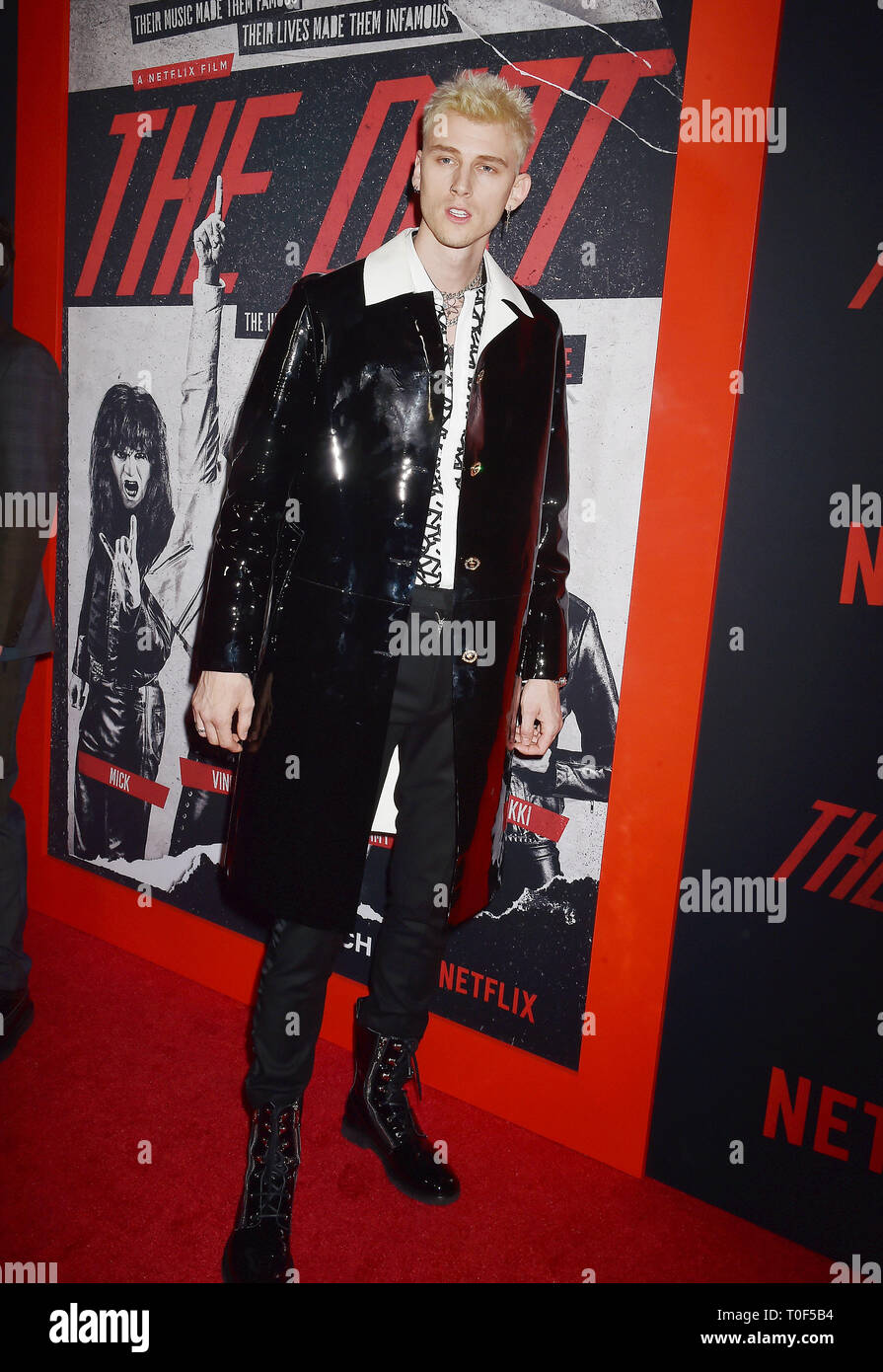 HOLLYWOOD, CA - MARCH 18: Colson 'Machine Gun Kelly' Baker arrives at ...
