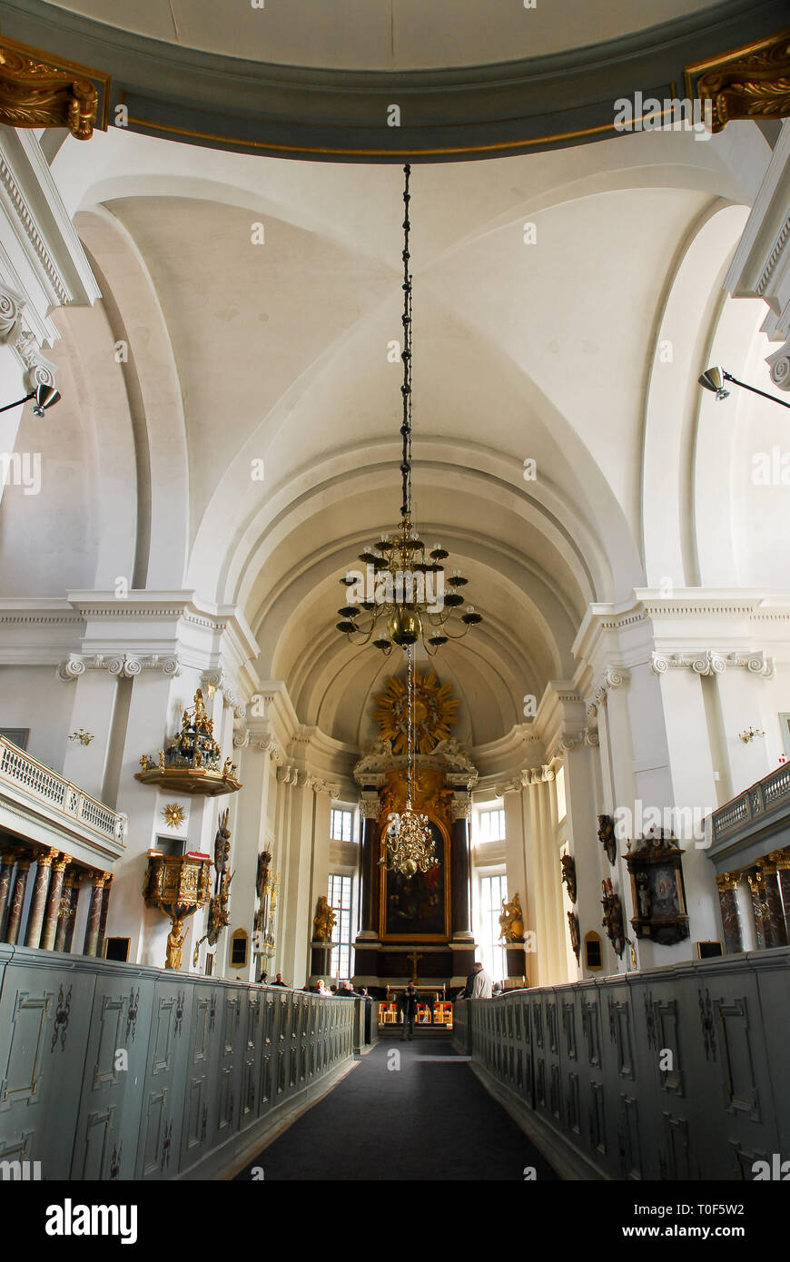 Baroque protestant church interior hi-res stock photography and images ...