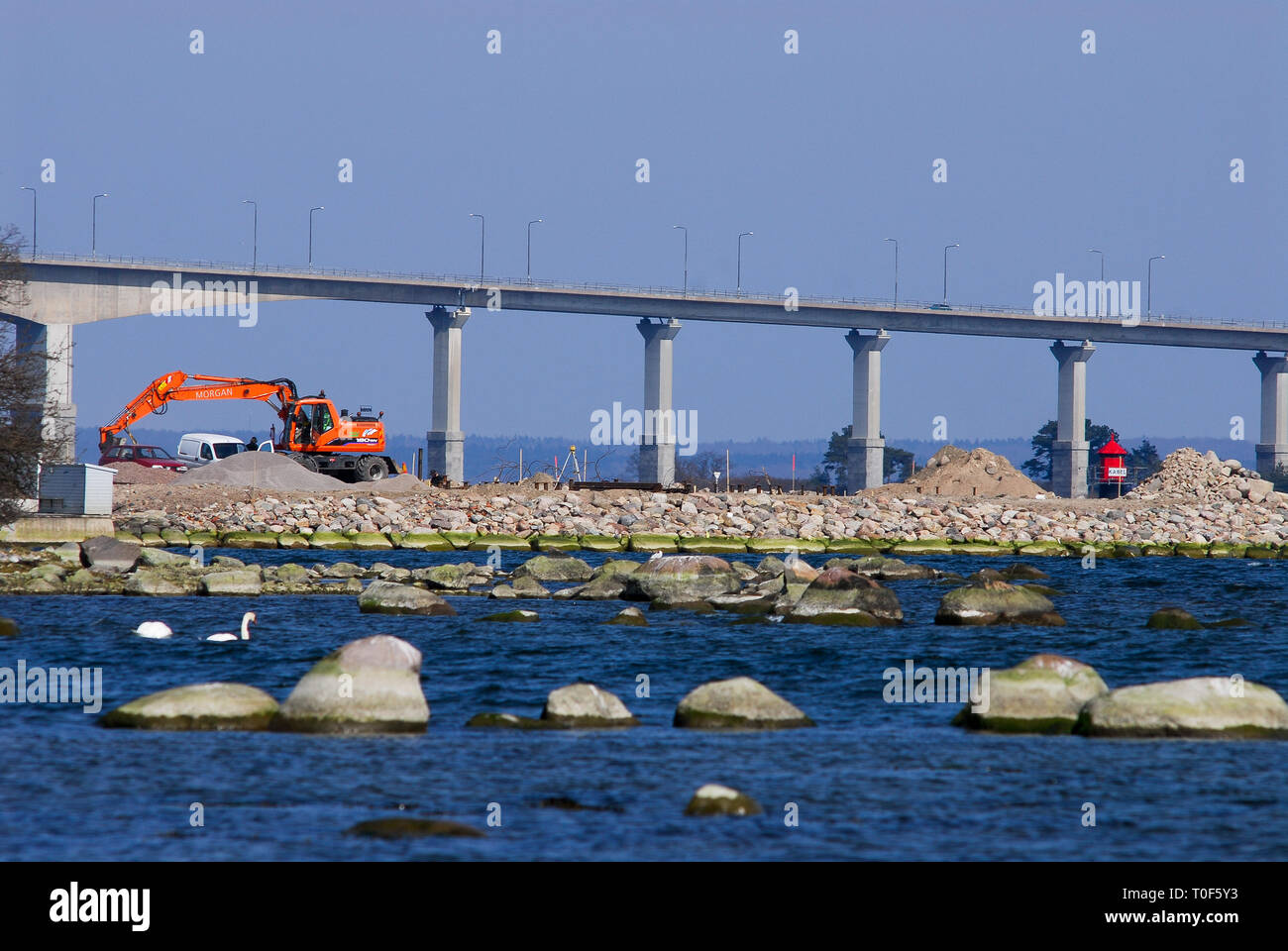 Sweden tourism oland bridge landmark hi-res stock photography and ...