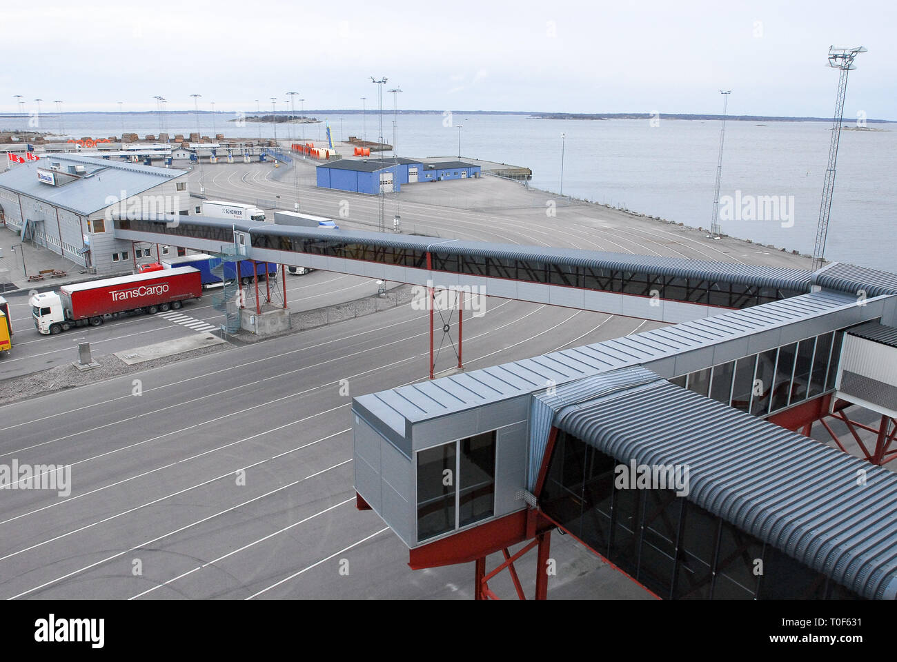 MS Stena Baltica, ro-pax ferry owned by Stena Line, in Karlskrona ...