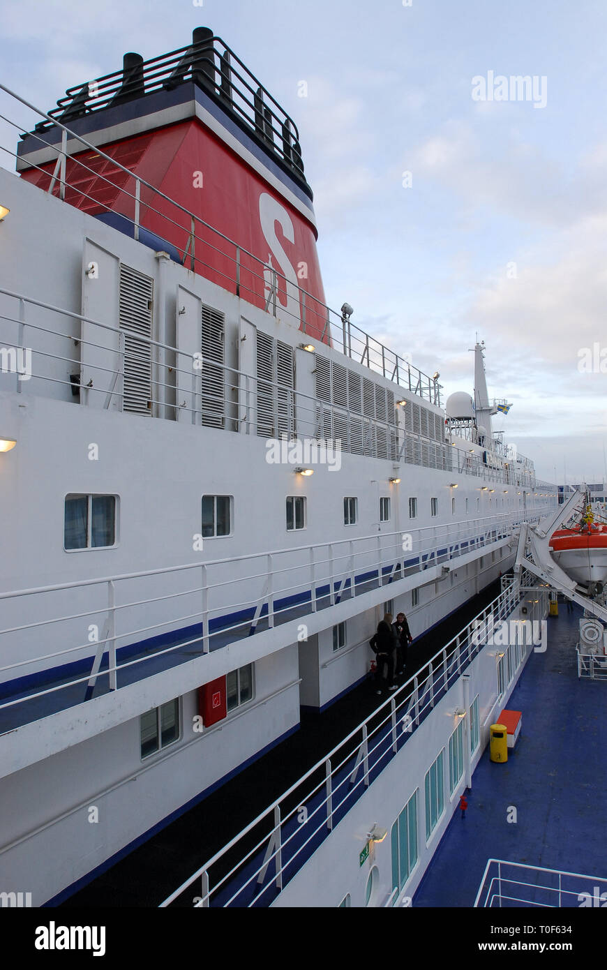 MS Stena Baltica, ro-pax ferry owned by Stena Line, in Karlskrona ...