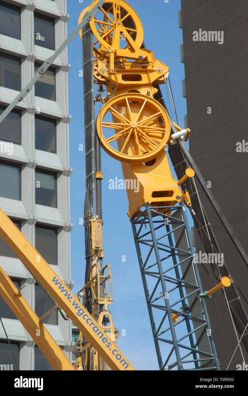 New Metro Tunnel train works, St. Kilda Road, Melbourne, Victoria Stock ...