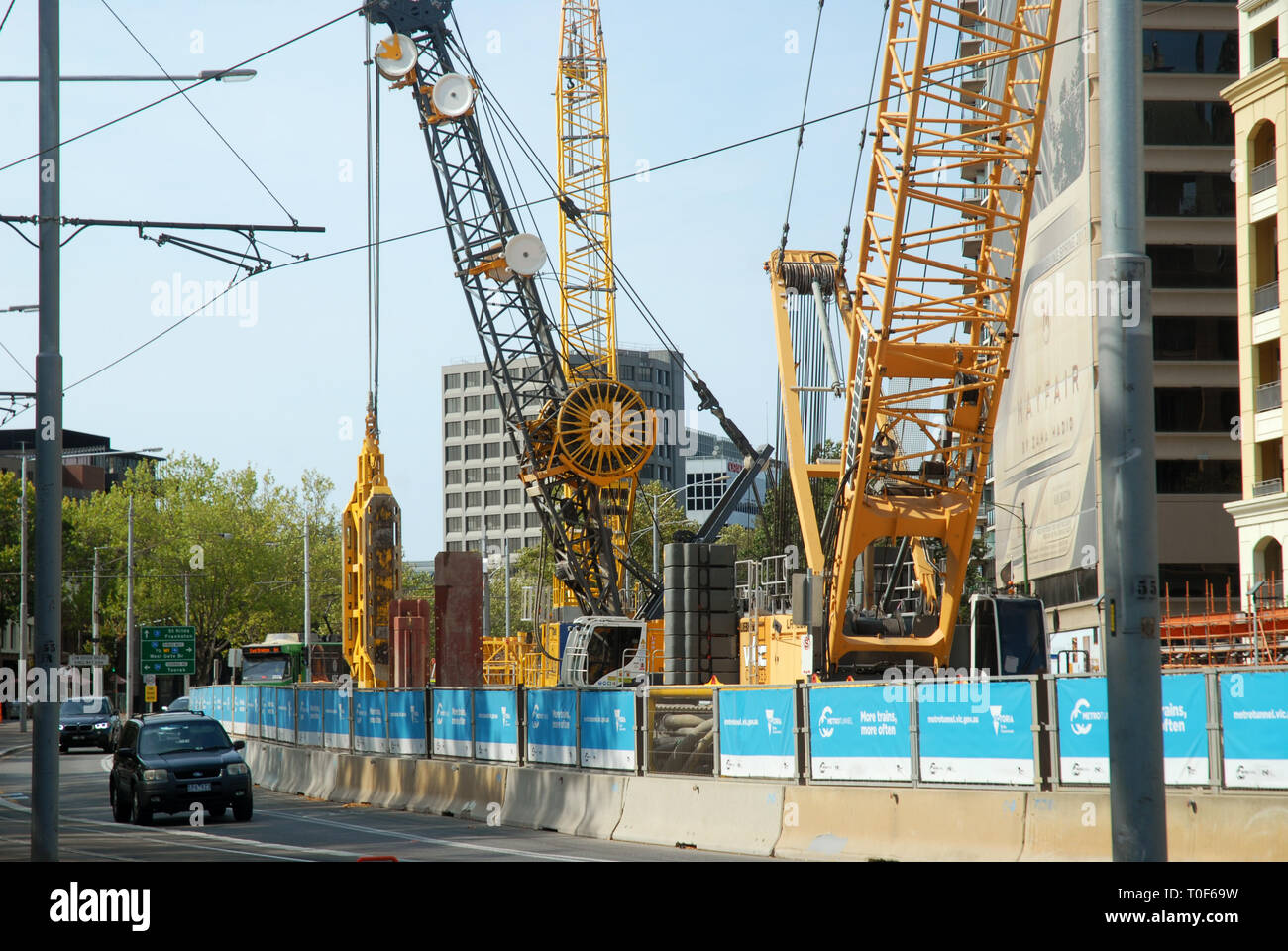 Construction metro tunnel melbourne hi-res stock photography and images ...