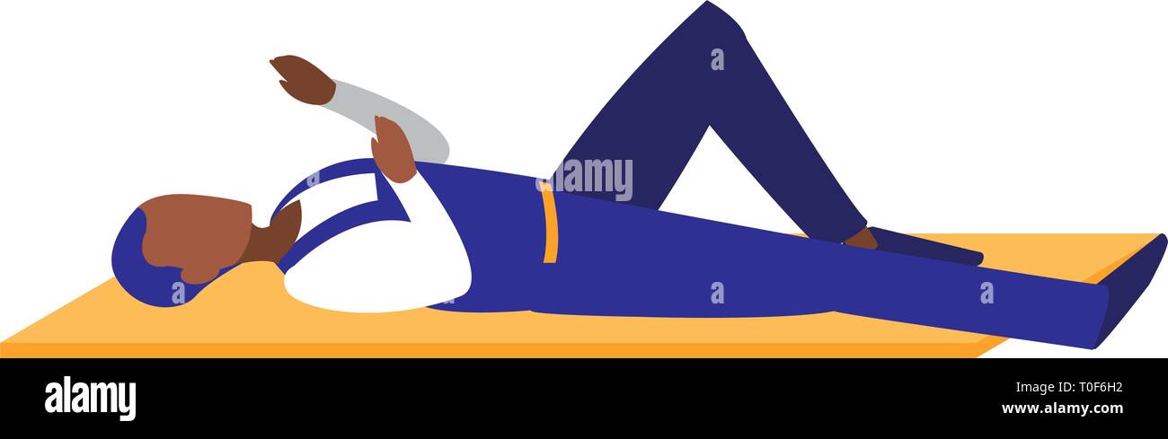 mechanic worker lying down working vector illustration design Stock ...